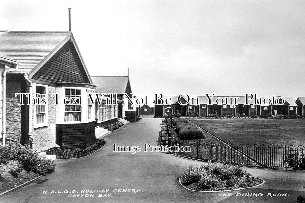 YO 12947 - NALGO Holiday Centre, Cayton Bay, Scarborough, Yorkshire ...