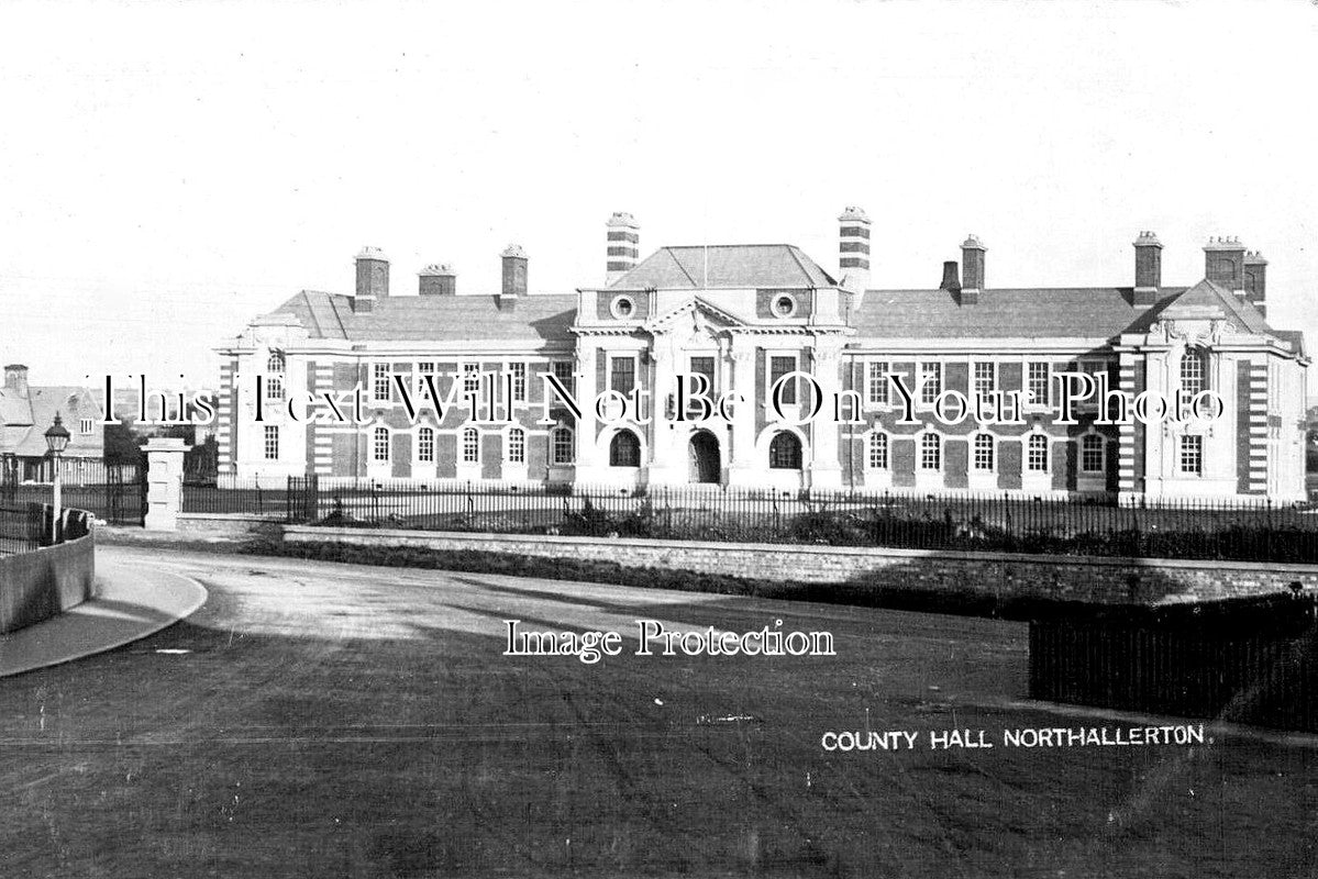 YO 13143 - County Hall, Northallerton, Yorkshire – JB Archive