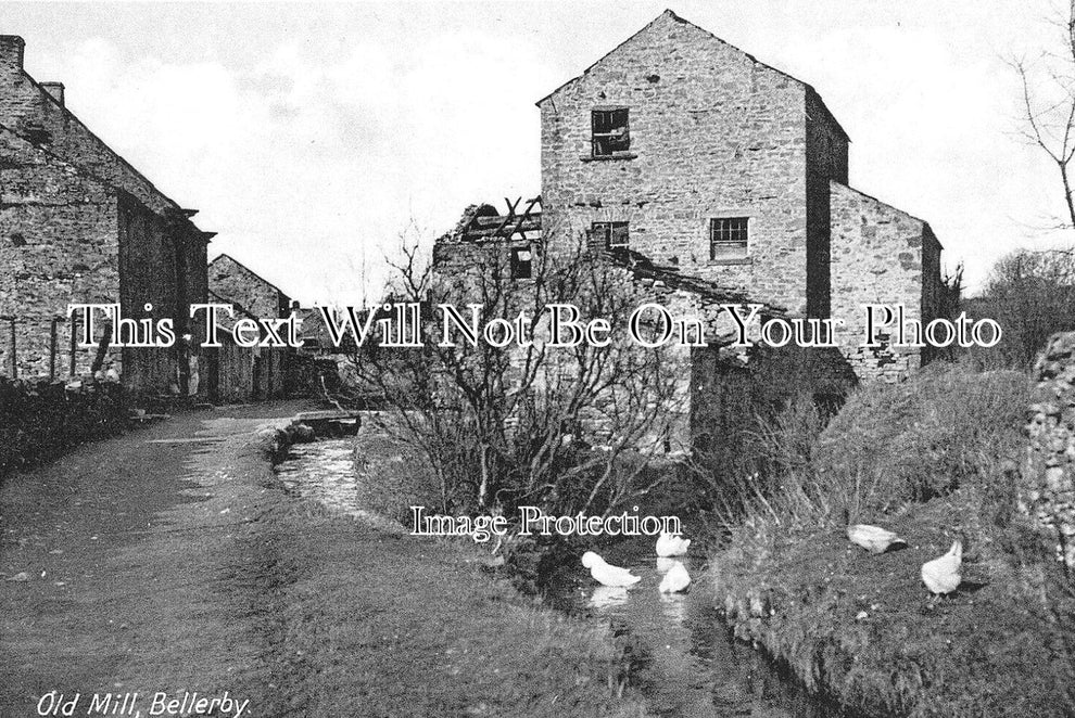 YO 13163 - The Old Mill, Bellerby Near Leyburn, Yorkshire – JB Archive