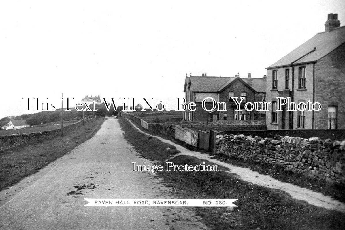 YO 13518 - Raven Hall Road, Ravenscar, Yorkshire – JB Archive