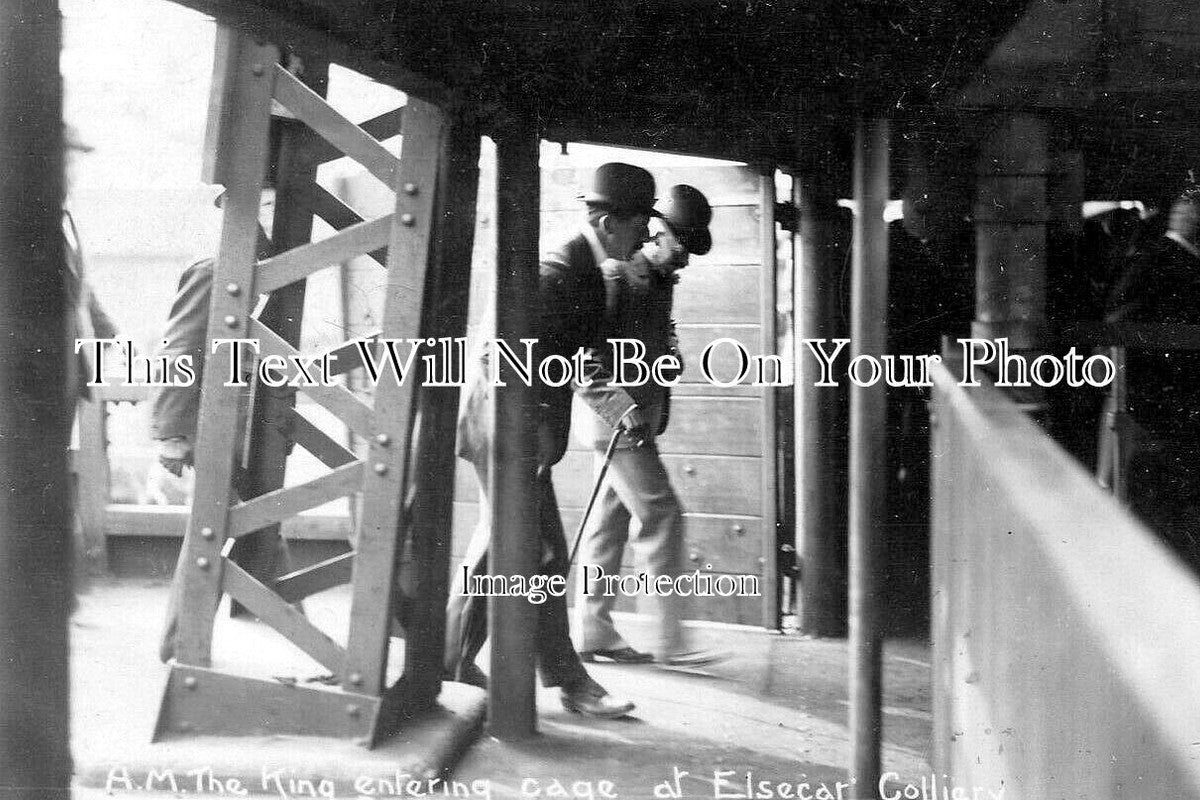 YO 13660 - The King At Elsecar Colliery, Coal Mine, Yorkshire – JB Archive
