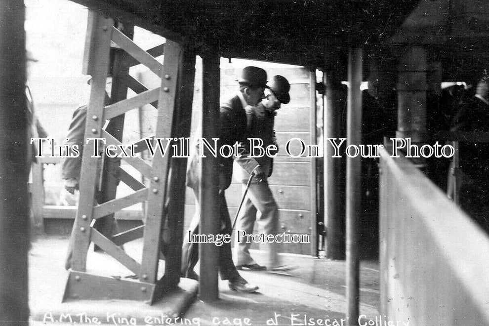 YO 13660 - The King At Elsecar Colliery, Coal Mine, Yorkshire – JB Archive