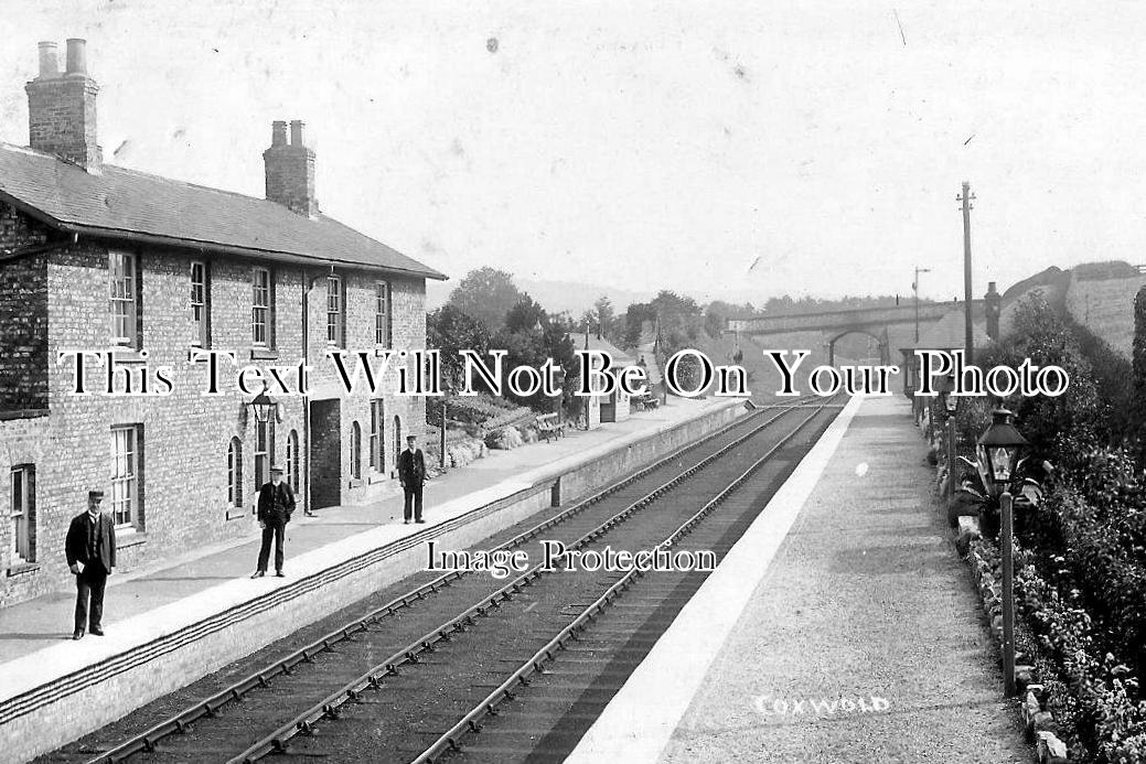 YO 1421 - Coxwold Railway Station, Yorkshire c1906 – JB Archive