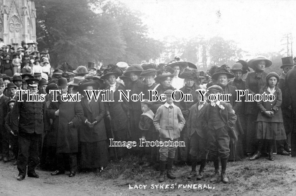 YO 1647 - Lady Sykes Funeral, Sledmere, East Yorkshire – JB Archive