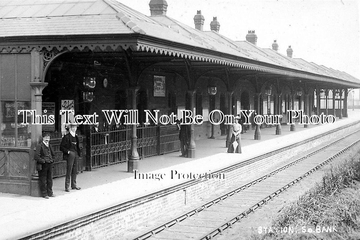 YO 167 - South Bank Railway Station, Middlesbrough, Yorkshire – JB Archive