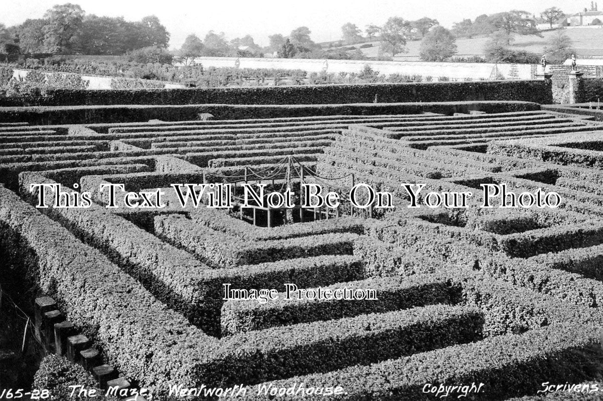 YO 1719 - The Maze, Wentworth Woodhouse, Yorkshire – JB Archive