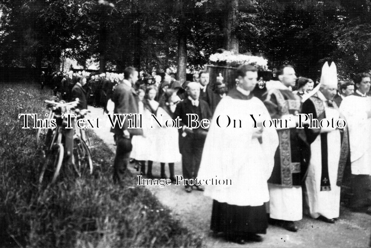 YO 1872 - Funeral Of Sir Tatton Sykes, Sledmere, Yorkshire – JB Archive