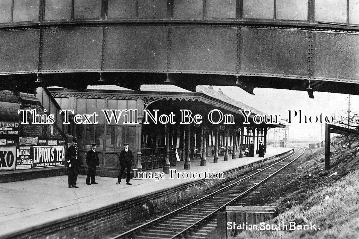 YO 210 - Middlesbrough South Bank Railway Station, Yorkshire – JB Archive