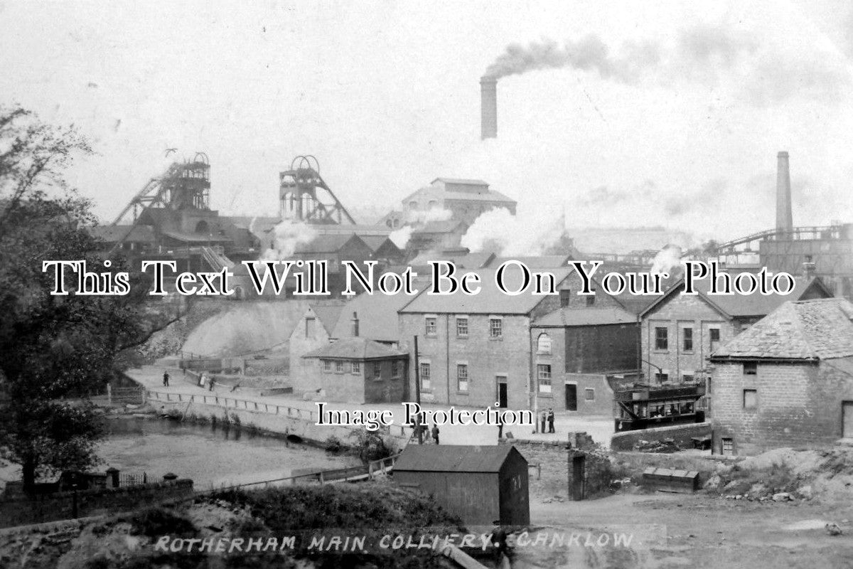 YO 2100 - Rotherham Main Colliery, Canklow, Yorkshire c1907 – JB Archive