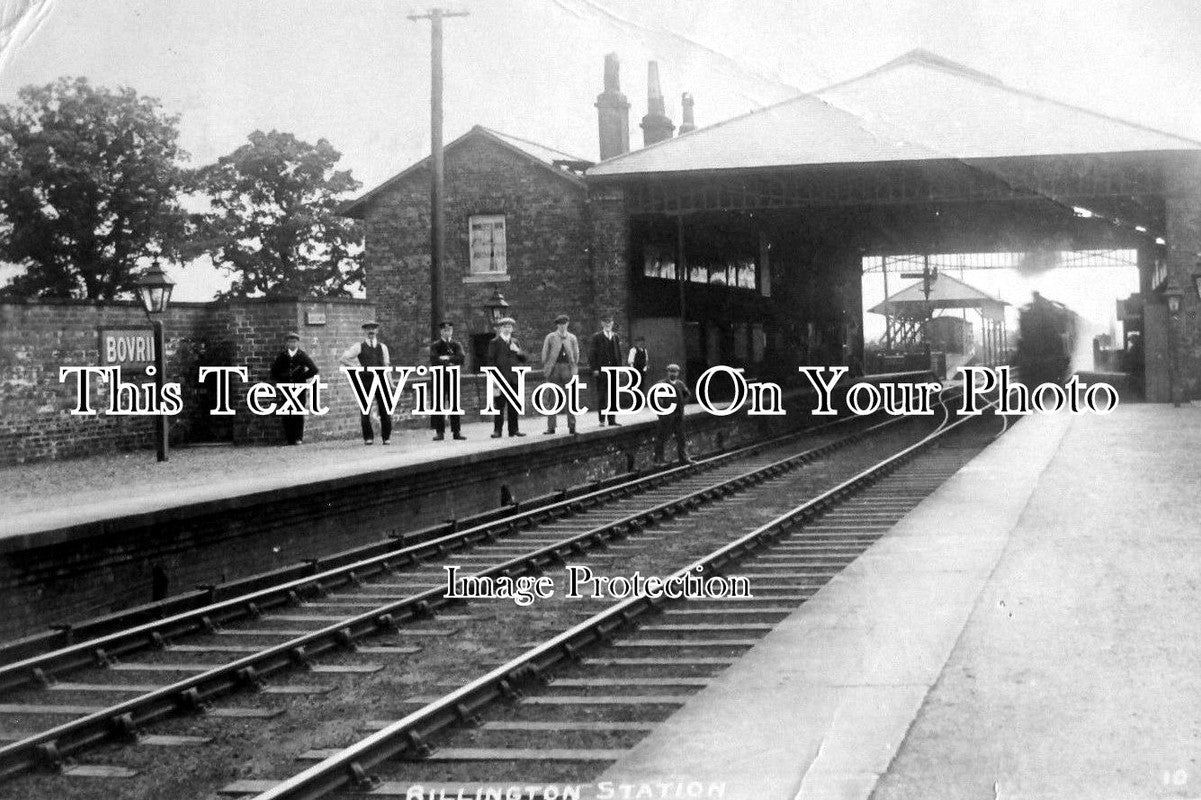 YO 2190 - Rillington Railway Station, Yorkshire c1920 – JB Archive