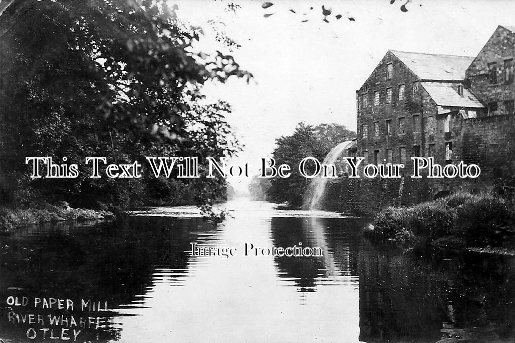 YO 2371 - Old Paper Mill, River Wharfe, Otley, Yorkshire – JB Archive