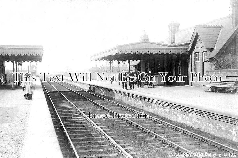 YO 3096 - Willerby Railway Station, Yorkshire – JB Archive