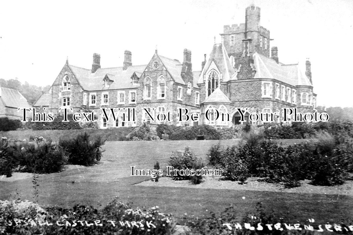 YO 3494 - Upsall Castle, Thirsk, Yorkshire c1913 – JB Archive