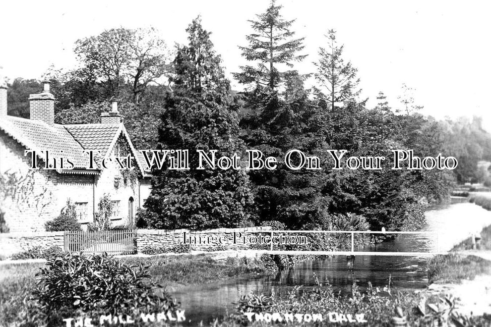 YO 3507 - The Mill Walk, Thornton Le Dale, Yorkshire – JB Archive