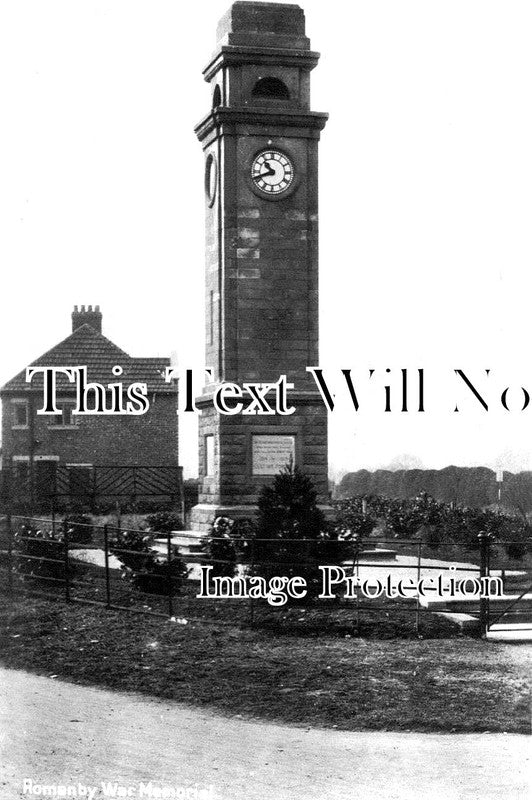 YO 3545 - Romanby War Memorial, Yorkshire – JB Archive