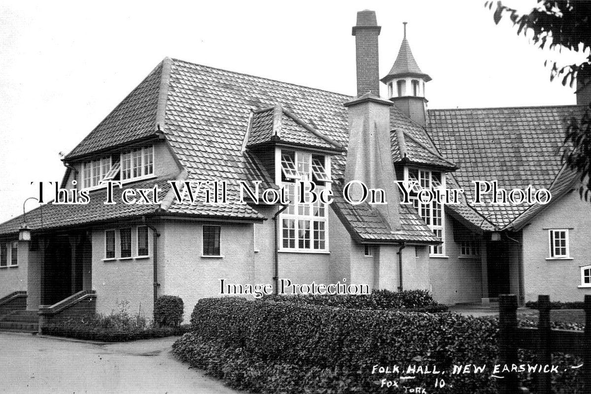 YO 3559 - Folk Hall, New Earswick Model Village, York, Yorkshire – JB ...