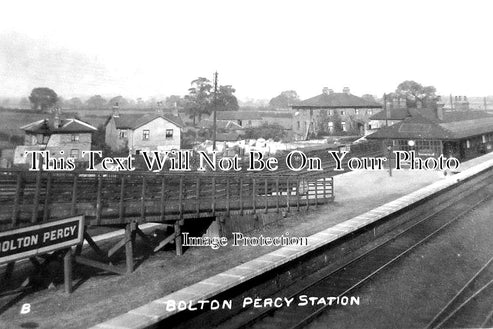 YO 3659 - Bolton Percy Railway Station, Yorkshire – JB Archive