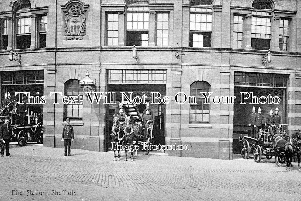 YO 3927 - Sheffield Fire Station, Yorkshire – JB Archive