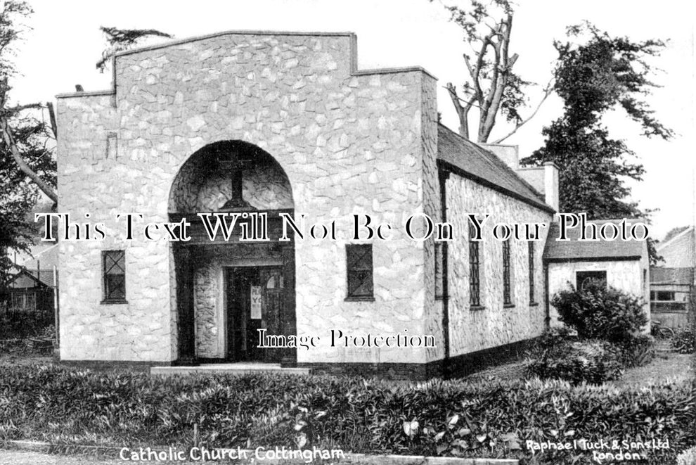 YO 4127 - Catholic Church, Cottingham, Hull, Yorkshire – JB Archive