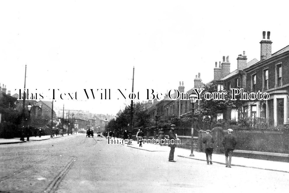 YO 4130 - Burngreave Road From Vestry Hall, Pitsmoor, Sheffield, Yorks ...