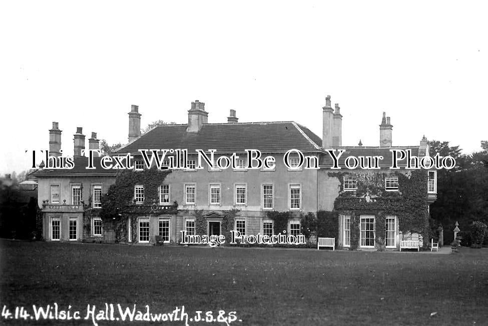 YO 4141 - Wilsic Hall, Wadworth, Yorkshire – JB Archive