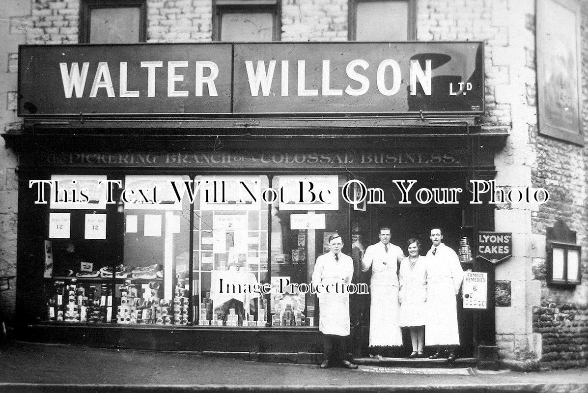 YO 4216 - Walter Wilson Grocers Shop, Pickering, Yorkshire – JB Archive