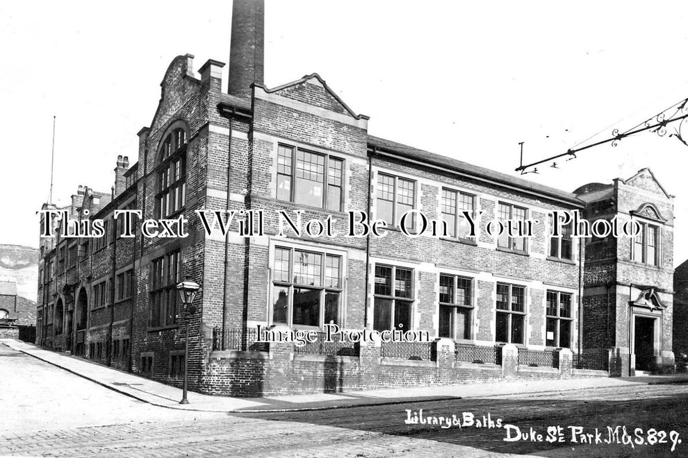 YO 4250 - Library Baths, Duke Street Park, Sheffield, Yorkshire – JB ...