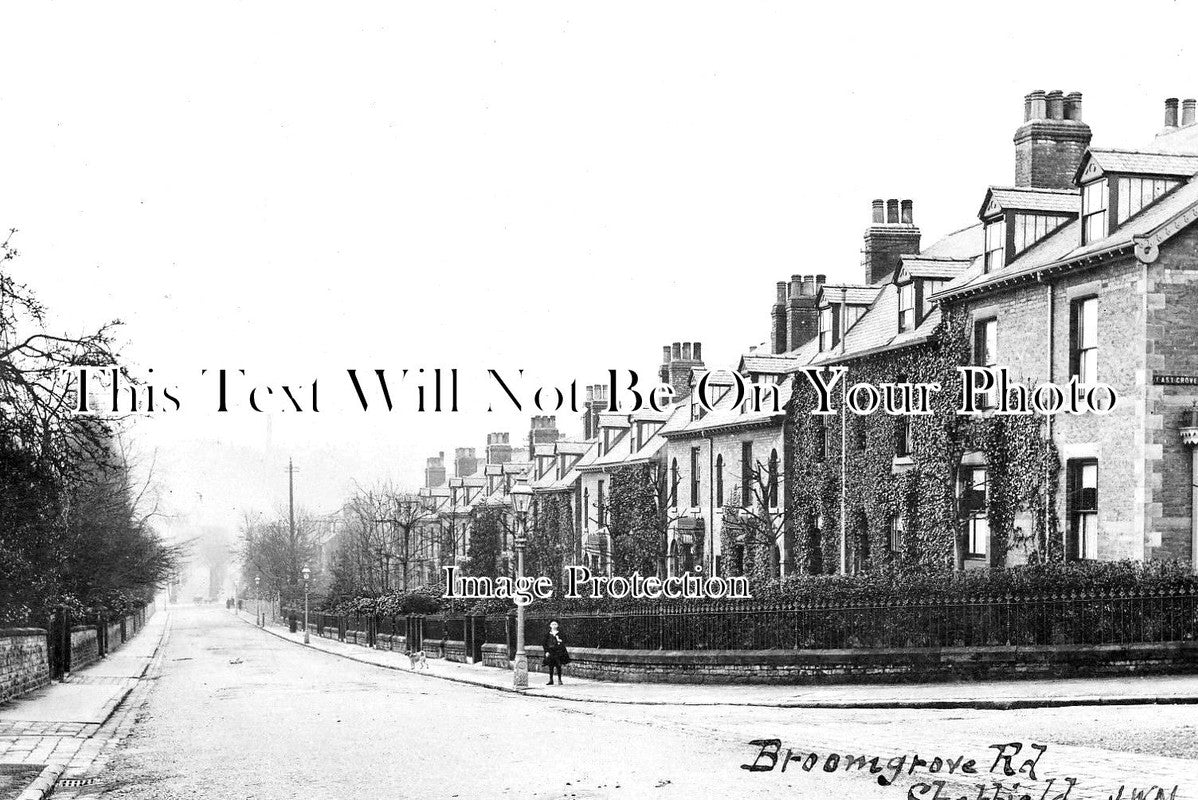 YO 4278 - Broomgrove Road, Sheffield, Yorkshire c1906 – JB Archive