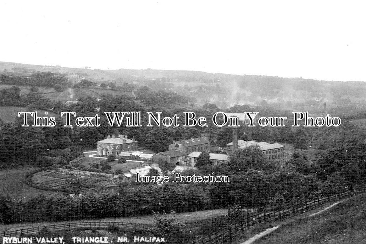 YO 5002 - Ryburn Valley, Triangle, Yorkshire – JB Archive