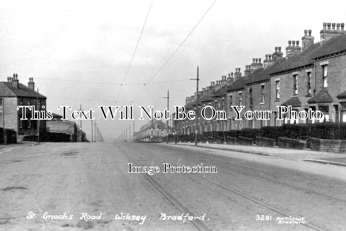 YO 5026 - St Enochs Road, Wibsey, Bradford, Yorkshire c1931 – JB Archive