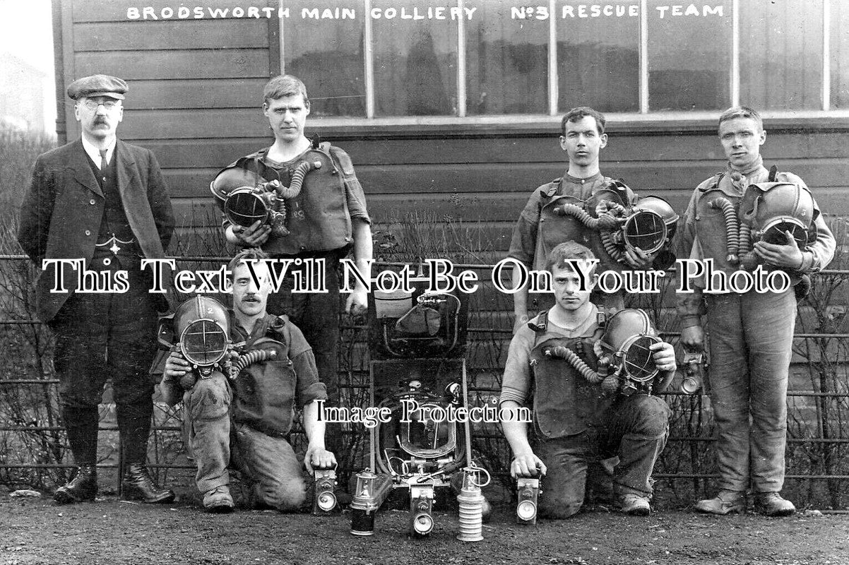 YO 5775 - Brodsworth Main Colliery No3 Mine Rescue Team, Yorkshire – JB ...