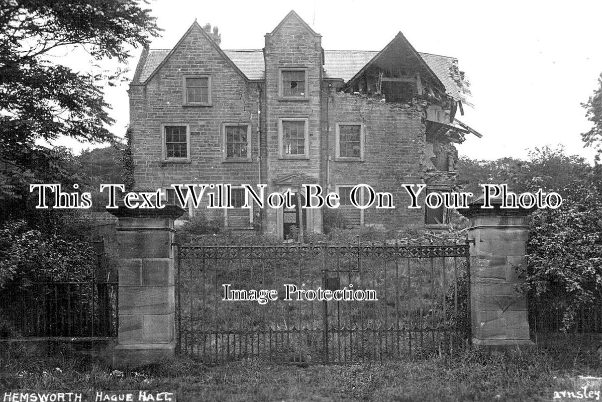 YO 6037 - Hague Hall, Hemsworth, Yorkshire – JB Archive