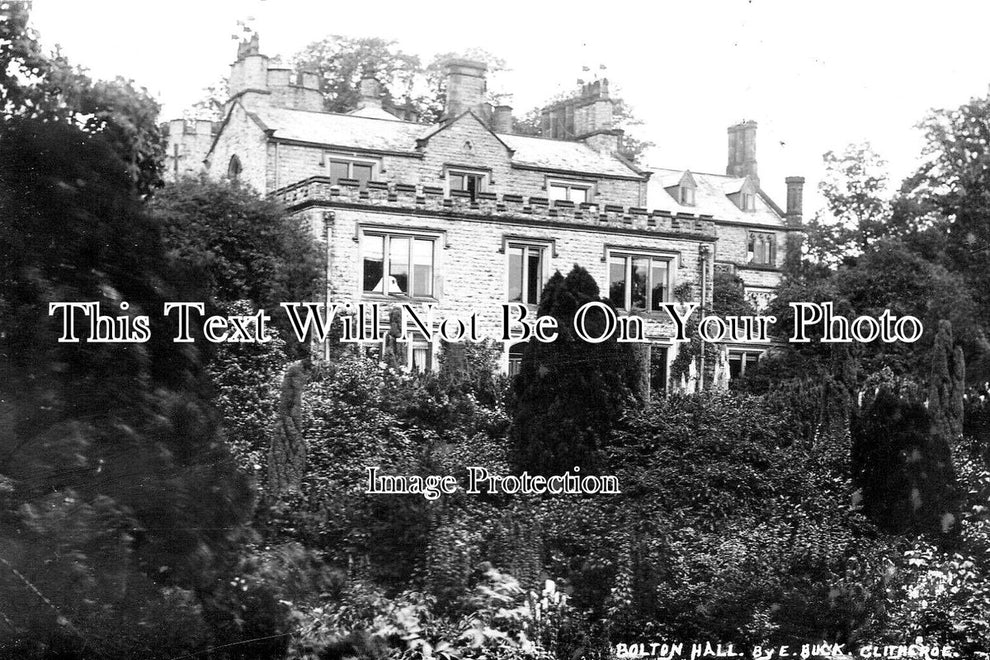 YO 6158 - Bolton Hall, Bolton By Bowland, Yorkshire – JB Archive
