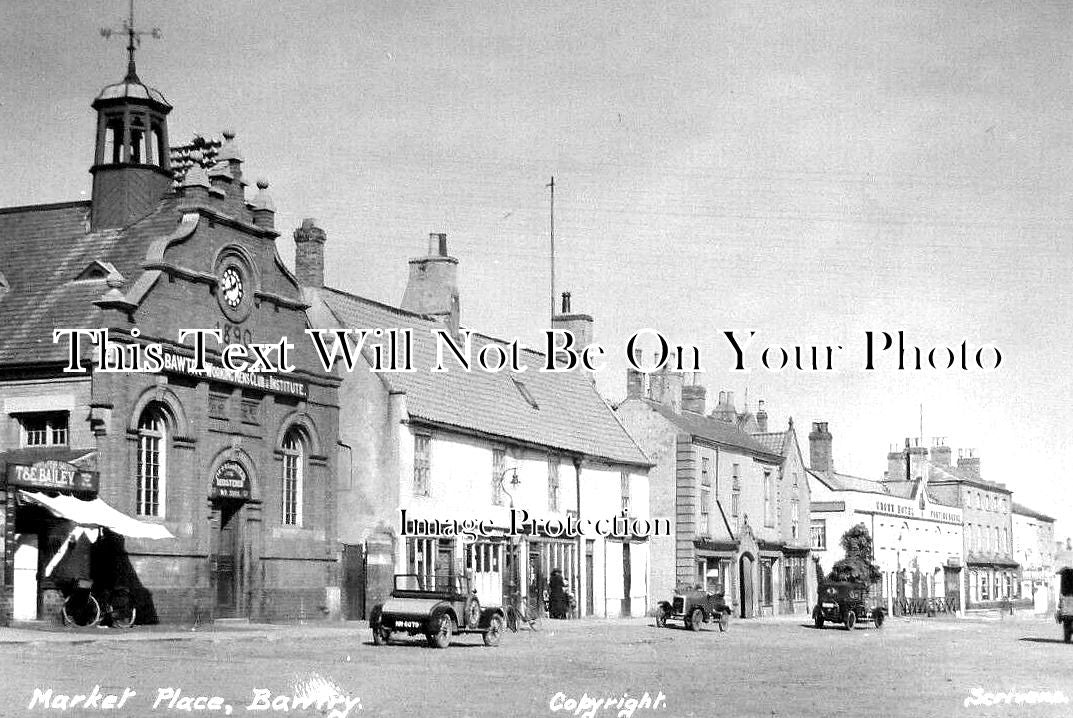 YO 7016 - Market Place, Bawtry, Yorkshire – JB Archive