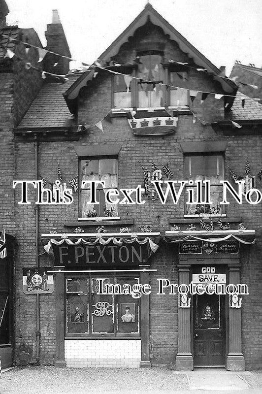 YO 7281 - Pexton Shopfront Coronation Celebrations, Hornsea, Yorkshire ...