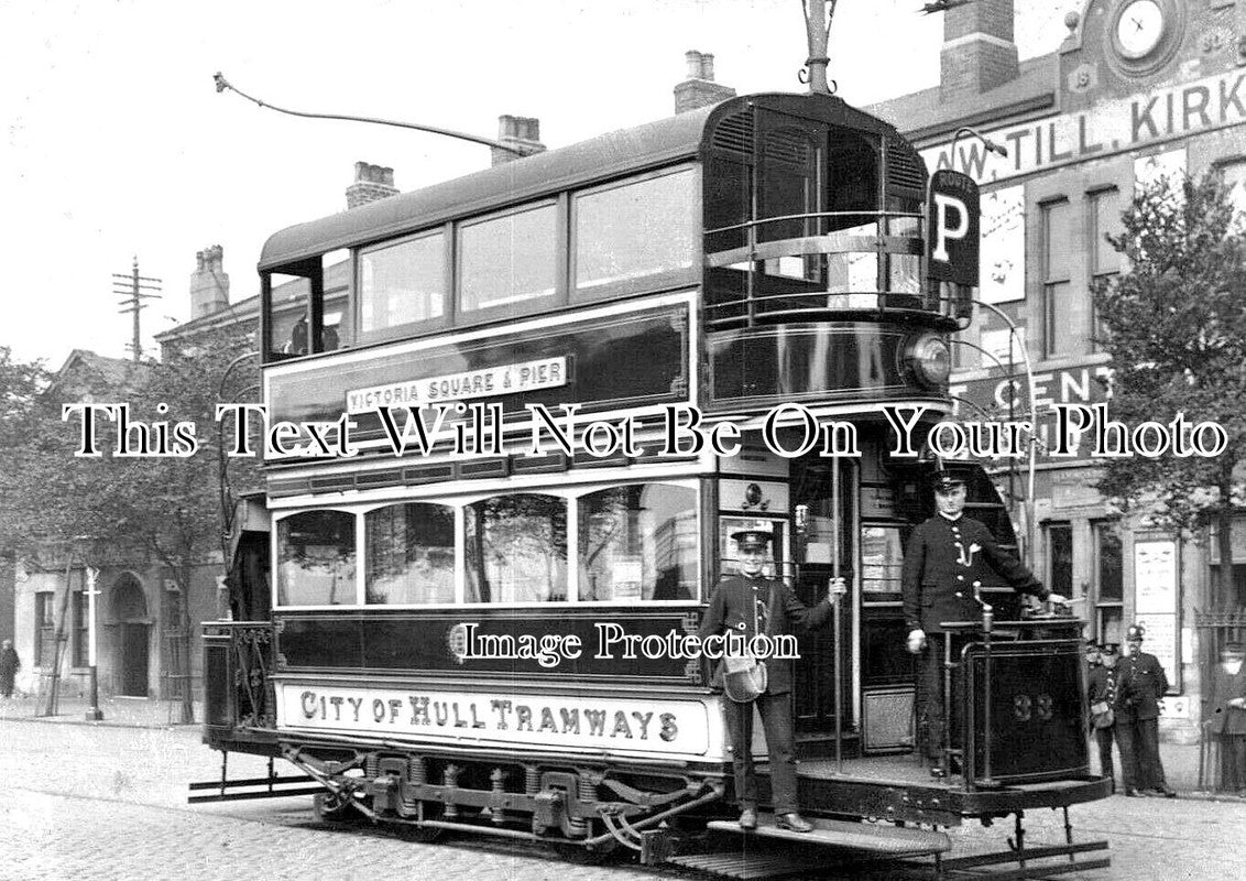 YO 7447 - City Of Hull Tramways, Hull, Yorkshire – JB Archive