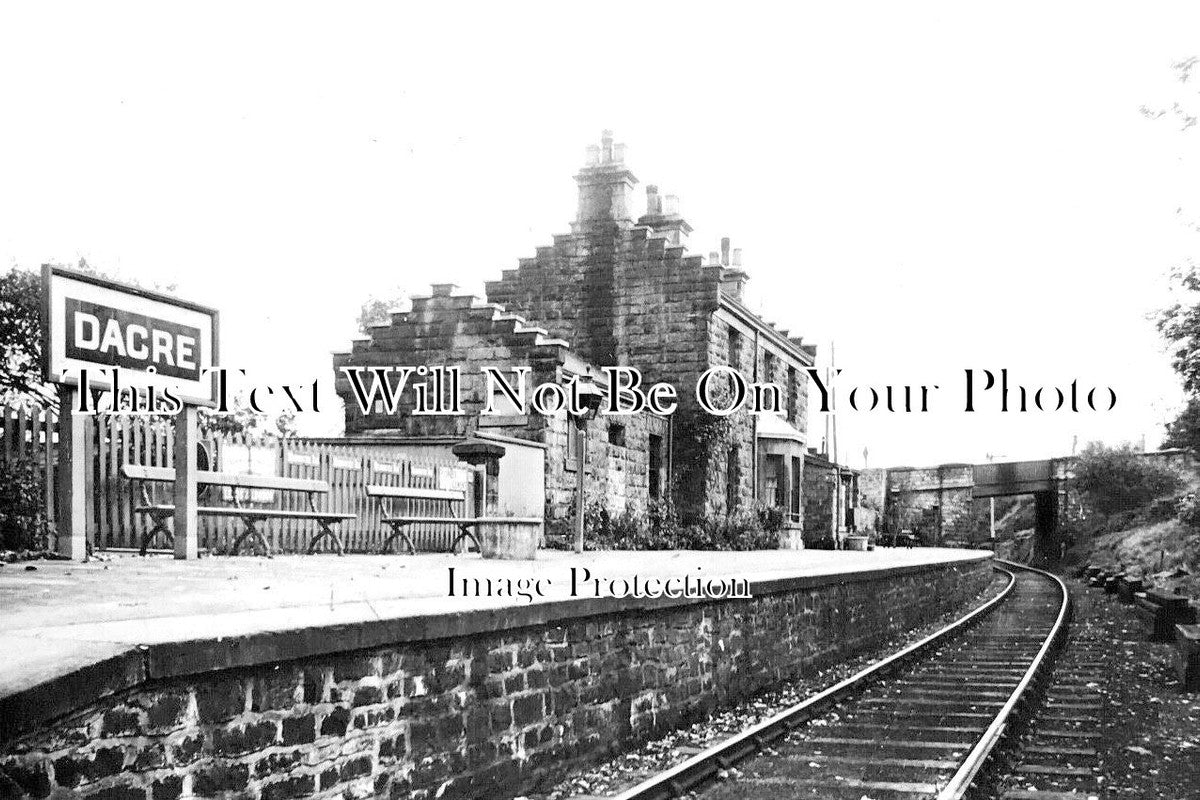YO 7638 - Dacre Railway Station, Yorkshire – JB Archive