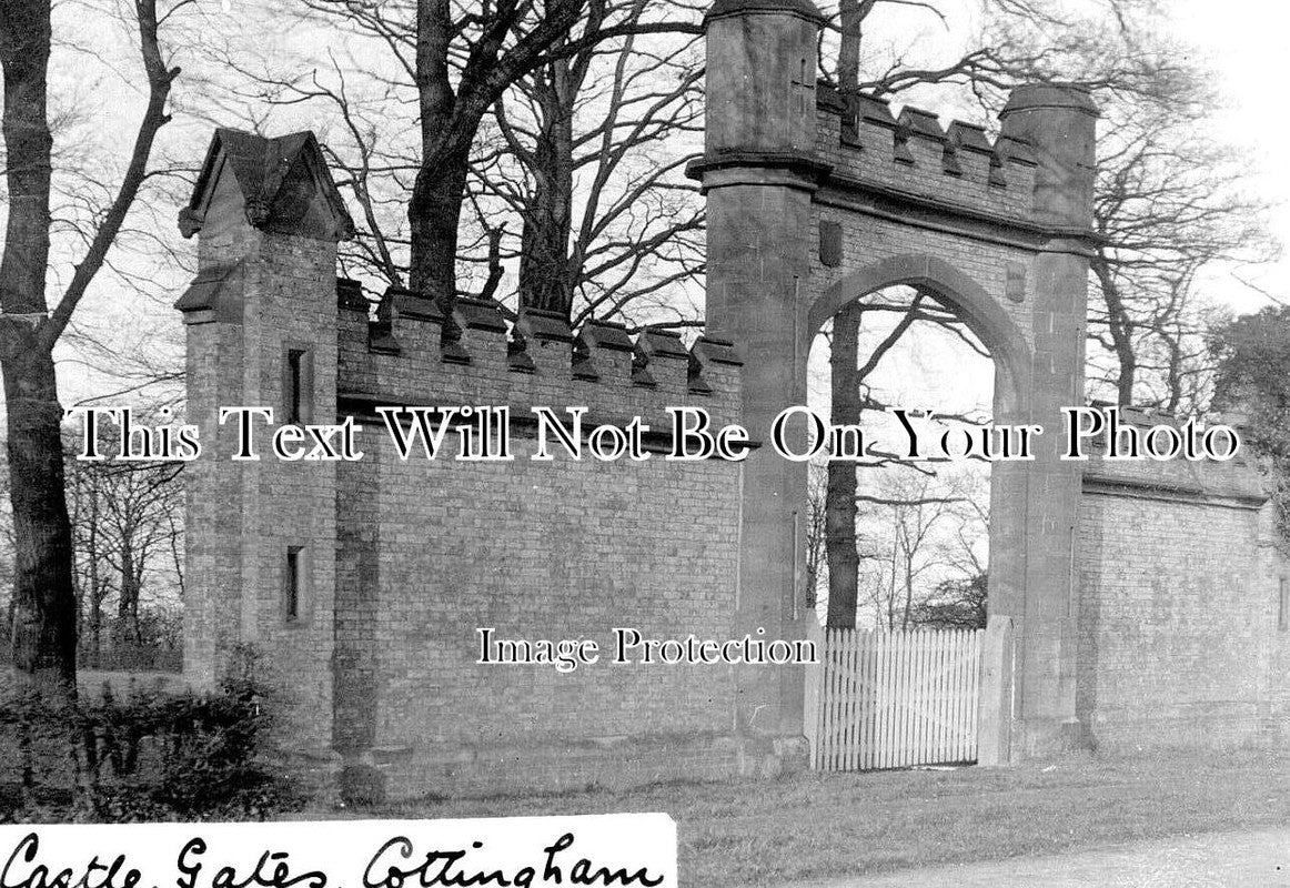 YO 7661 - Castle Gates, Cottingham, Hull, Yorkshire c1906 – JB Archive