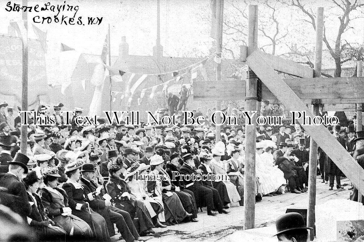 YO 7964 - Stone Laying, Crookes, Sheffield, Yorkshire – JB Archive