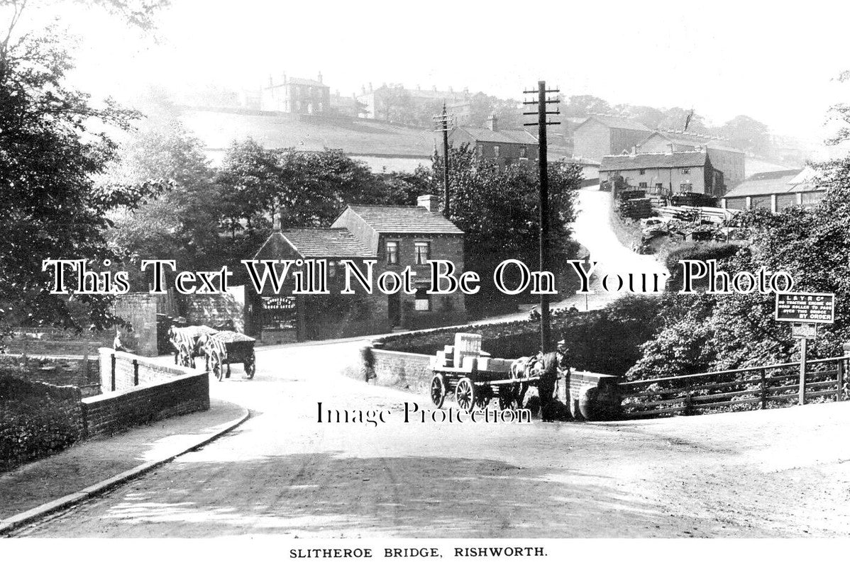 YO 8270 - Slitheroe Bridge, Rishworth, Yorkshire – JB Archive