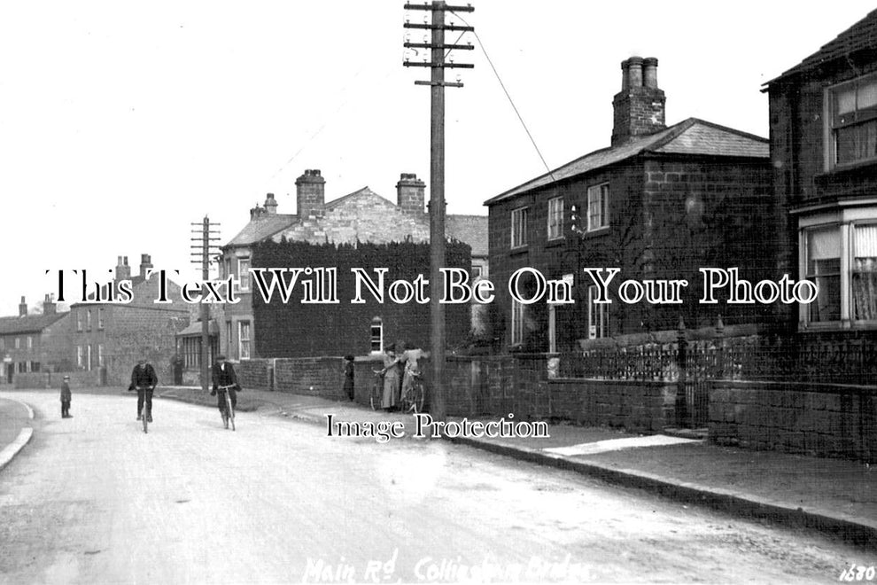 YO 8594 - Main Road, Collingham Bridge, Yorkshire c1910 – JB Archive