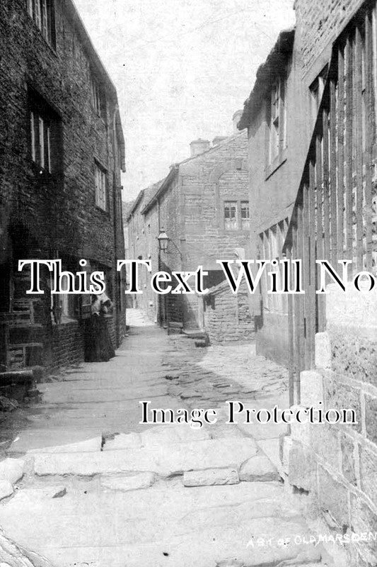 YO 860 - A Bit Of Old Marsden, Yorkshire c1906 – JB Archive
