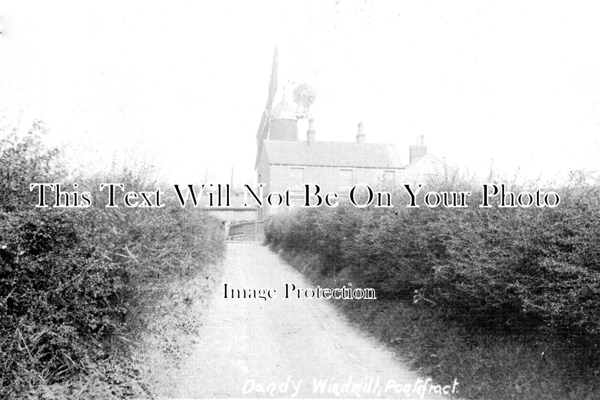 YO 8661 - Dandy Windmill, Pontefract, Yorkshire c1907 – JB Archive