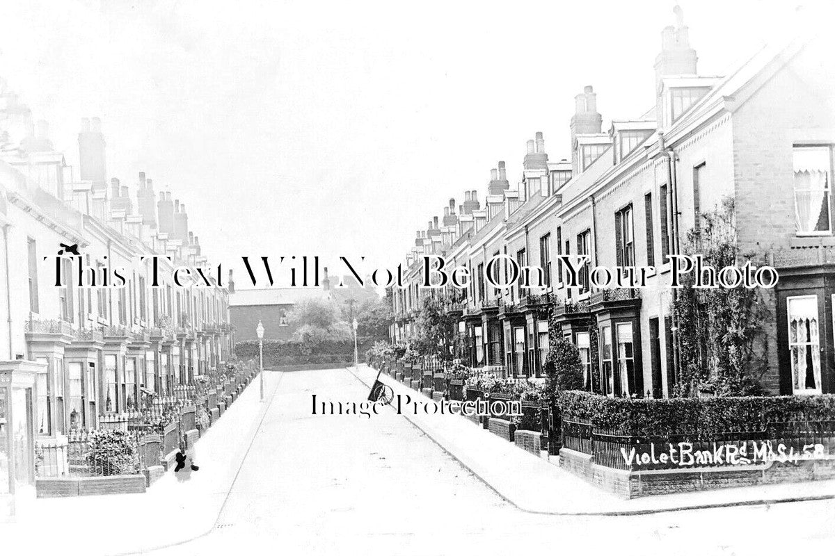 YO 8747 - Violet Bank Road, Nether Edge, Sheffield, Yorkshire – JB Archive