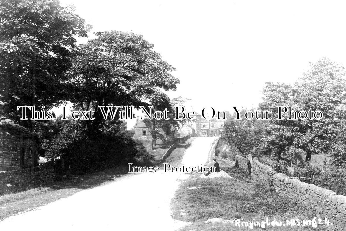 YO 9052 - Ringinglow Village, Sheffield, Yorkshire – JB Archive
