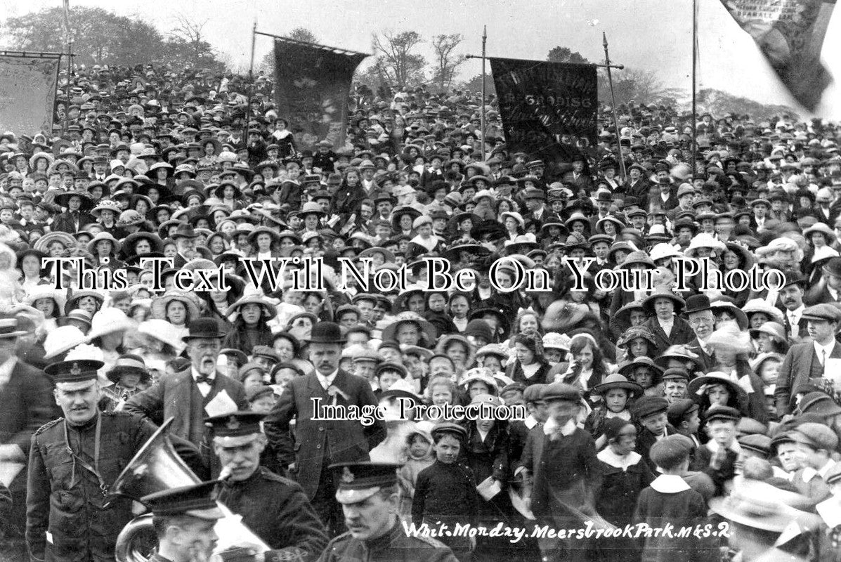 YO 9128 - Whit Monday, Meersbrook Park, Sheffield, Yorkshire – JB Archive