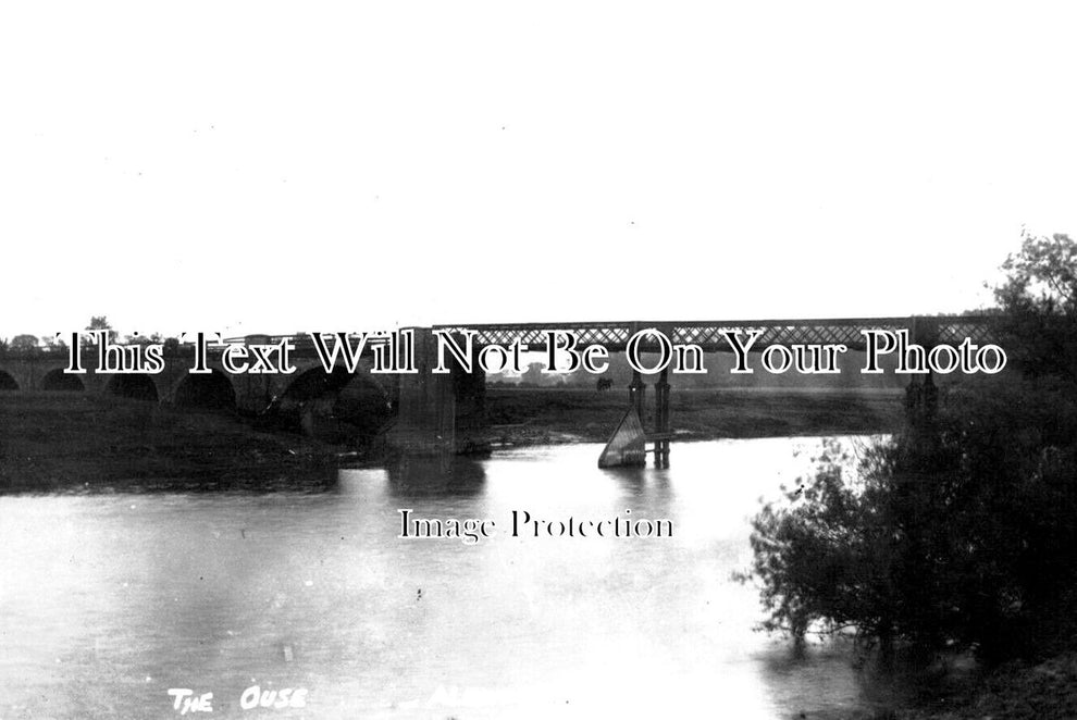 YO 9268 - The River Ouse, Aldwark Bridge, Aldwark, Yorkshire – JB Archive