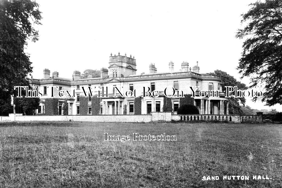 YO 9475 - Sand Hutton Hall, Stamford Bridge, Yorkshire – JB Archive