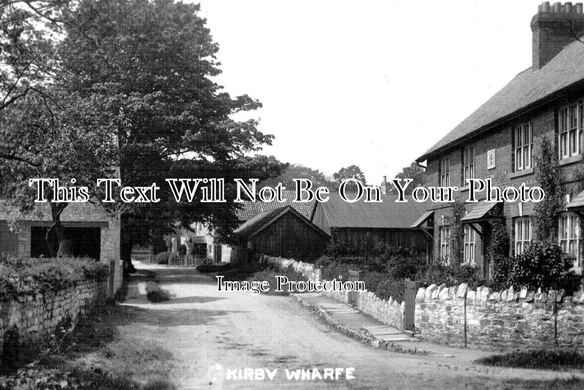 YO 9614 - Main Road, Kirkby Wharfe, Yorkshire c1924 – JB Archive