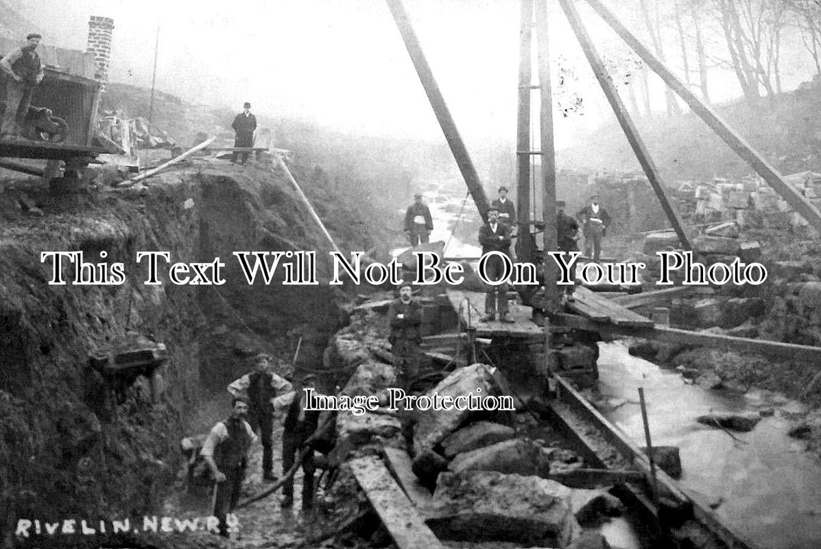 YO 9676 - Rivelin new Road Construction, Sheffield, Yorkshire – JB Archive